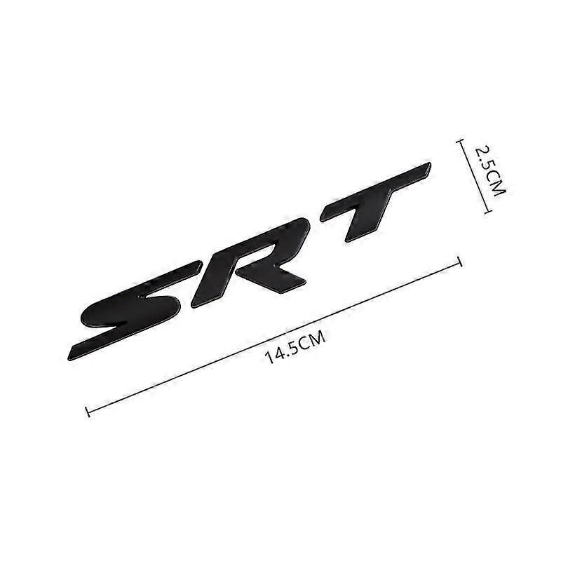 3d Metal R/t Logo Rt Emblem Car Styling For Dodge Ram Journey Charger ...