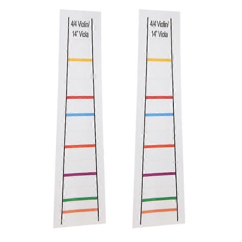 4/4 Violin Fretboard Sticker Fingerboard Marker Fiddle Learn Note Chart ...