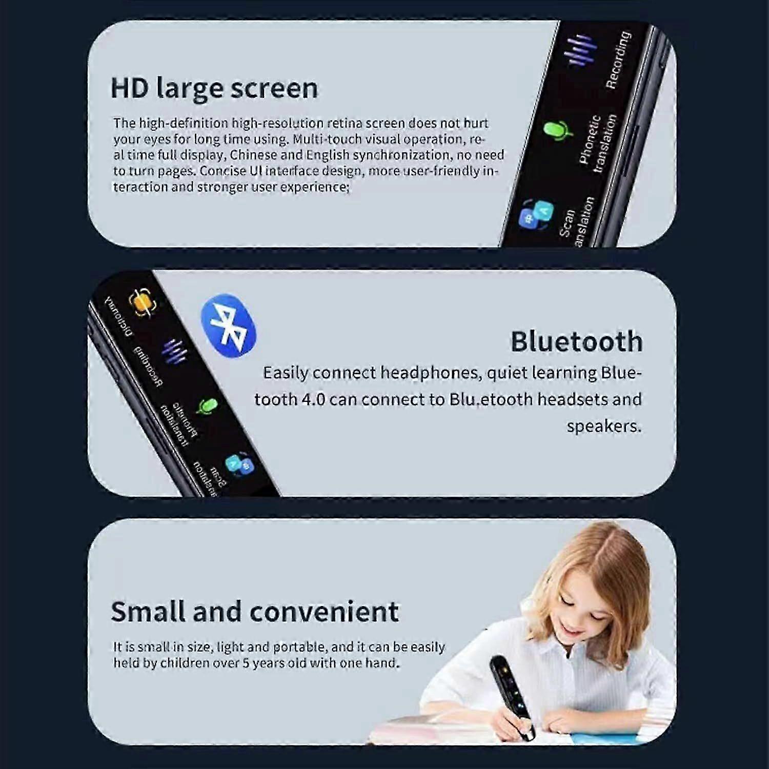 Scan Sense Pen, Scansense Ai Smart Pen | Fruugo UK