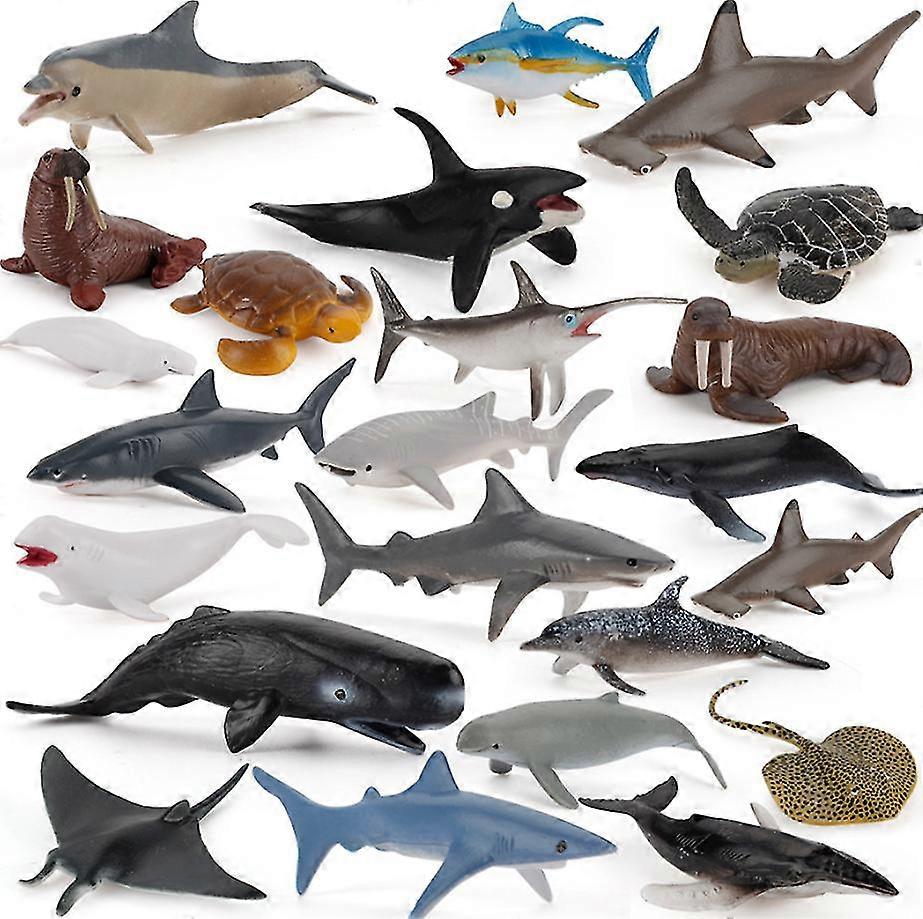Simulation Marine Animal Model Set #yg | Fruugo UK
