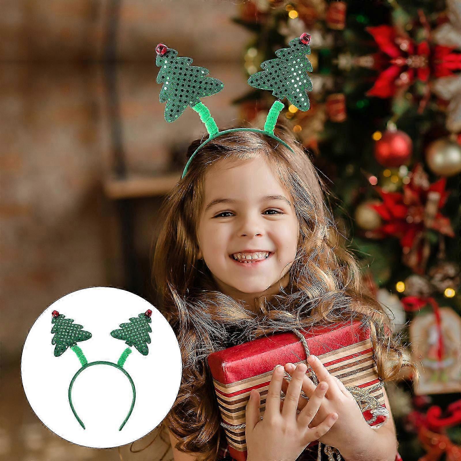 Christmas decorations Christmas headband mini Christmas tree headband ...
