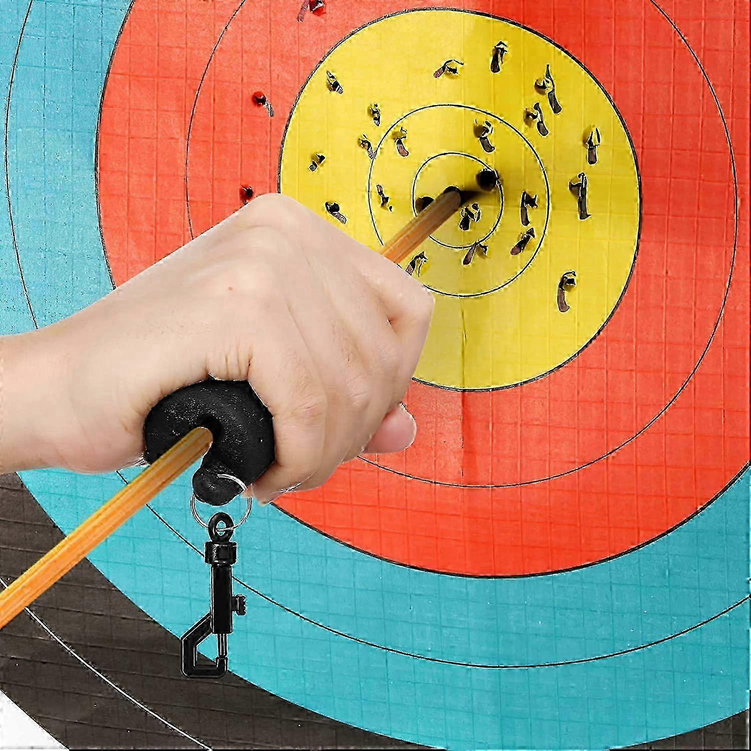 2025 Archery Arrow Puller Silica Gel Arrow Target Rubber with Belt Clip Arrow Gripper Pack of 2 ...