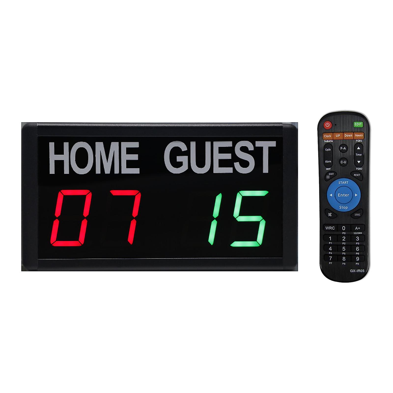 Portable Wall Mounted Electronic Digital Scoreboard Counter Indoor ...