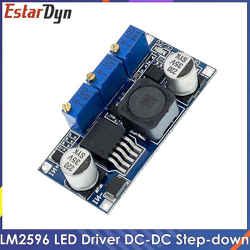 Lm2596 Led Driver Dc-dc Step-down Adjustable Cc/cv Power Supply Module ...