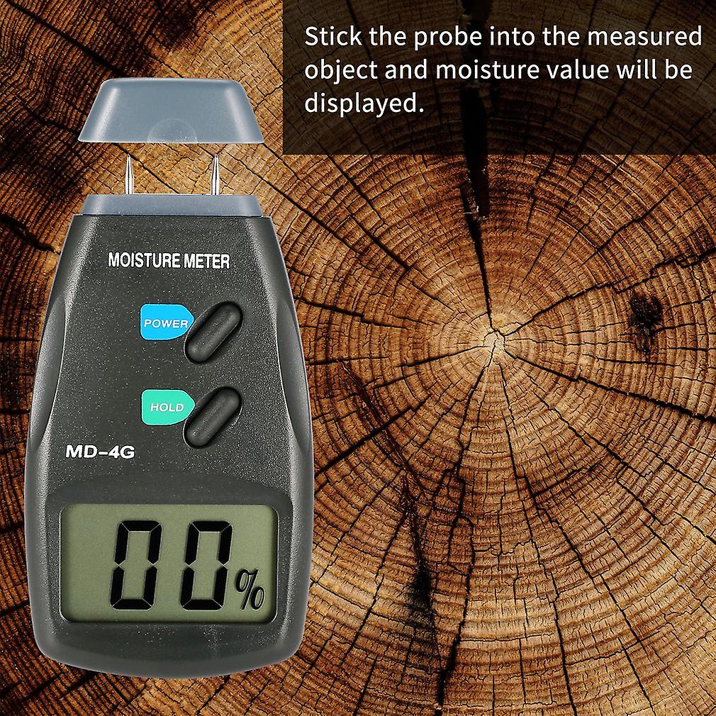 Moisture Meter For Wood Humidity Measuring Device Hygrometer Digital ...