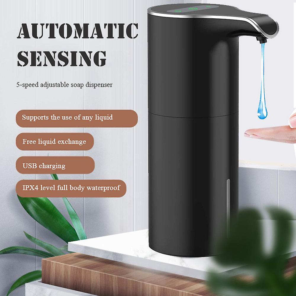 450ml Automatic Sensor Liquid Soaps Dispenser Rechargeable Hand ...