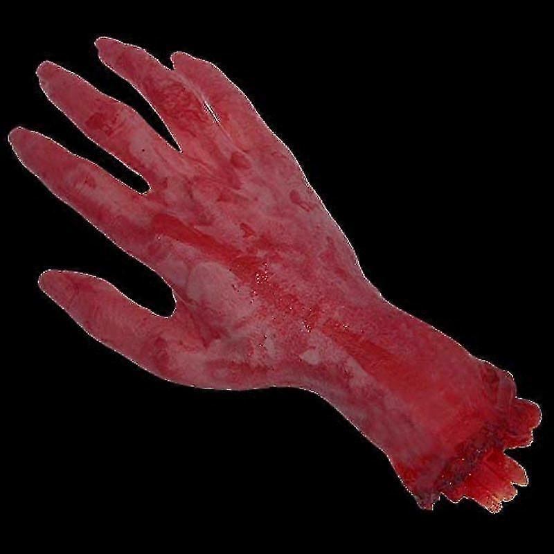 2pcs Severed Hand Dog Toy Severed Hand Prop Severed Limb Prop Bloody ...