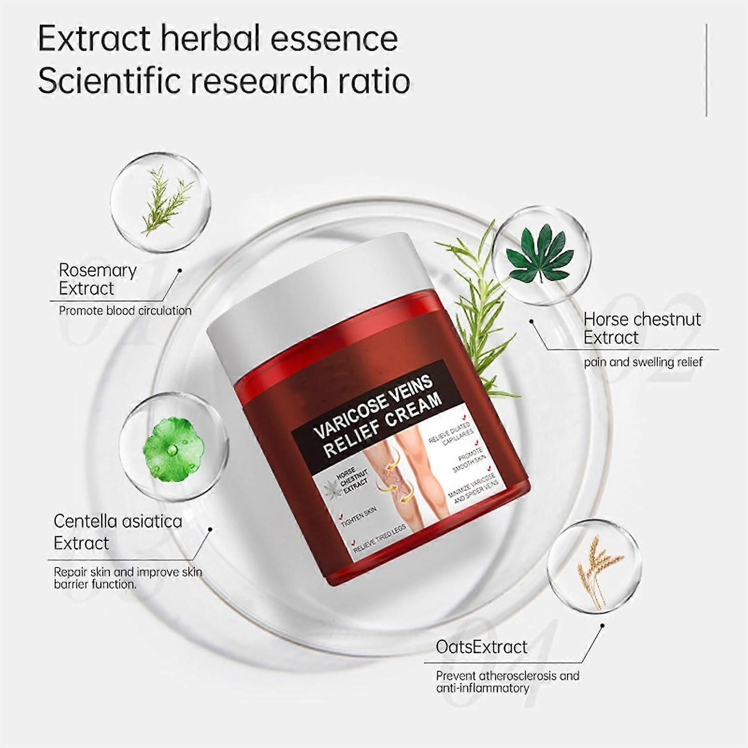 Varicose Relief Cream, Anti-Varicose Cream, Anti-Varicose Soothing ...