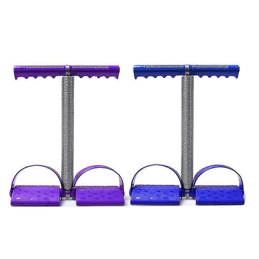 Blue Fitness Sit-up Pull Rope Foot Pedal Abdominal Exerciser | Fruugo AU