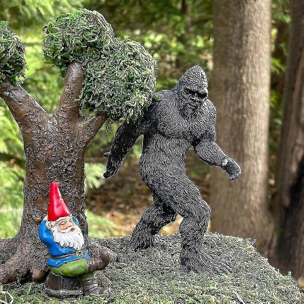 15cm Big Foot Sasquatch Monster Toys Figure Statue Home Decoration ...