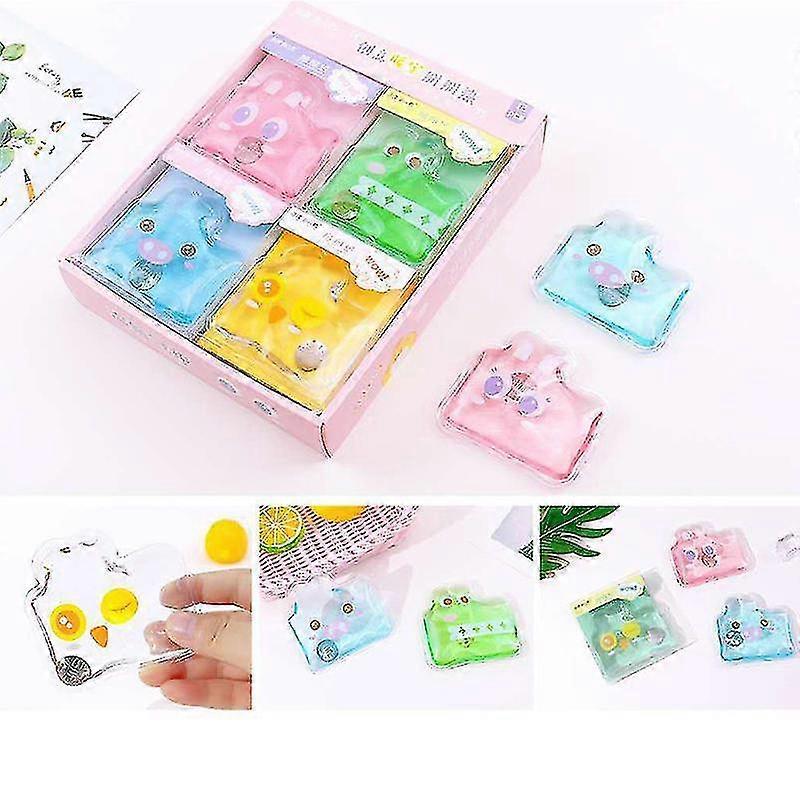Mini Winter Reusable Gel Hand Warmer Cute Cartoon Instant Self Heating ...