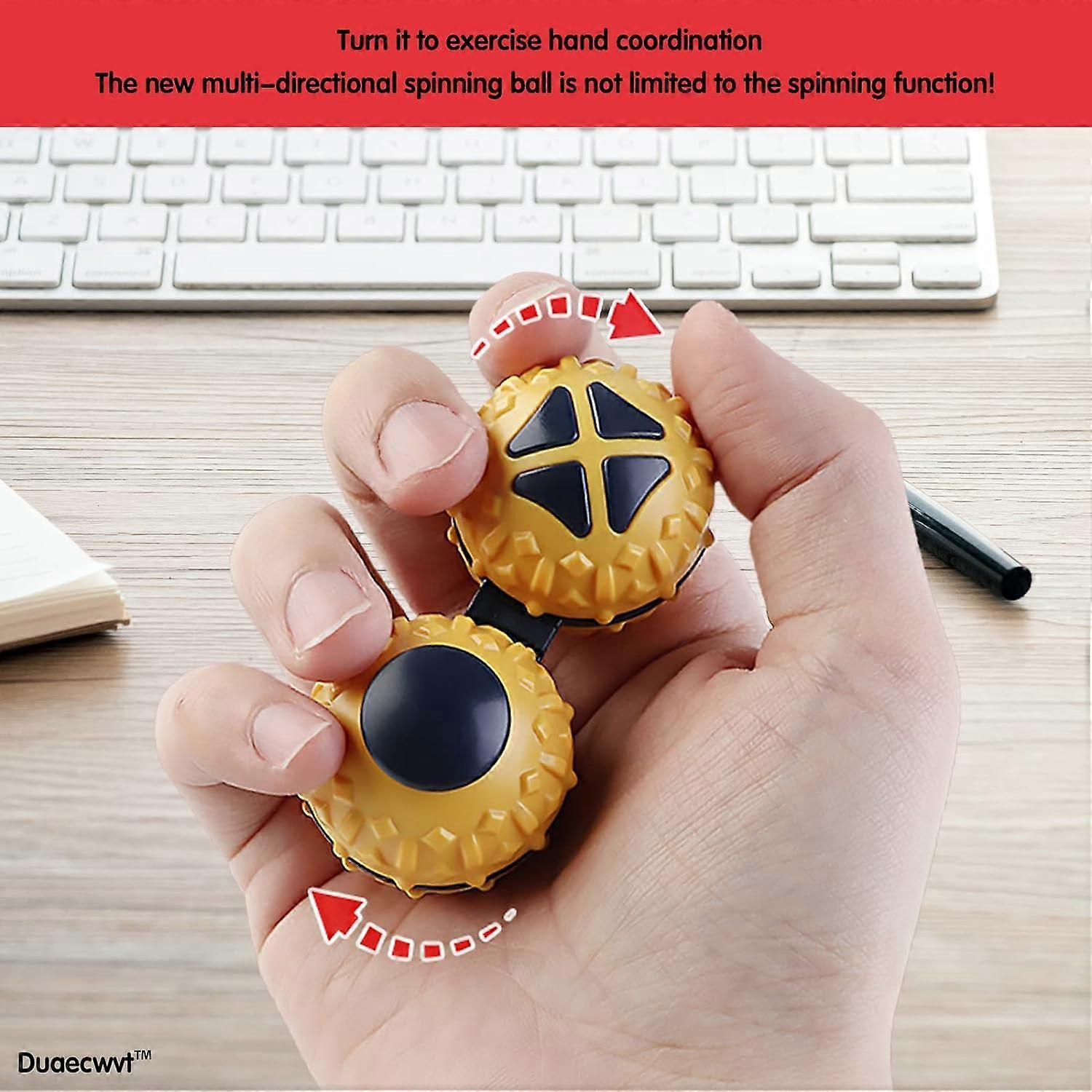 Premium Fidget Handheld Pad with New Spinning Feature, Fidget ...