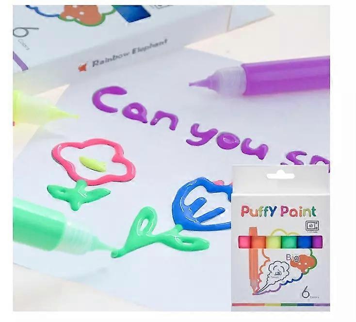 Drawing Supplies 56 Pcs Magic Foam Textue Painting Kit, Magic Puffy ...