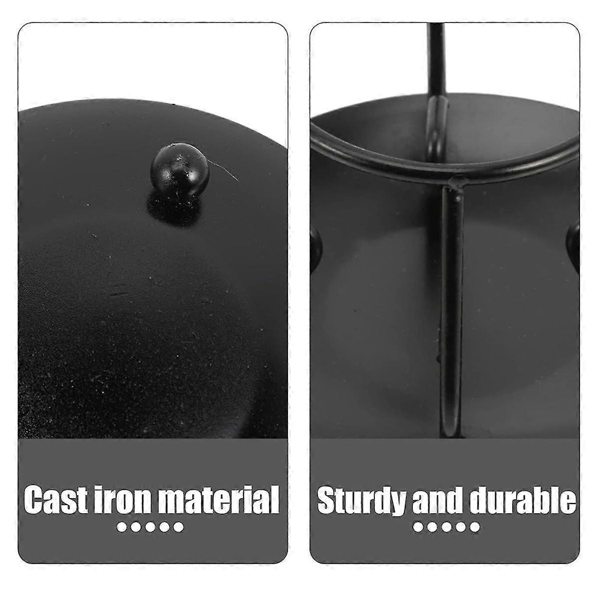 Holder Hot Pot Trivet Open Fire Tripod Smudge Tea Stove Heater Cauldron ...