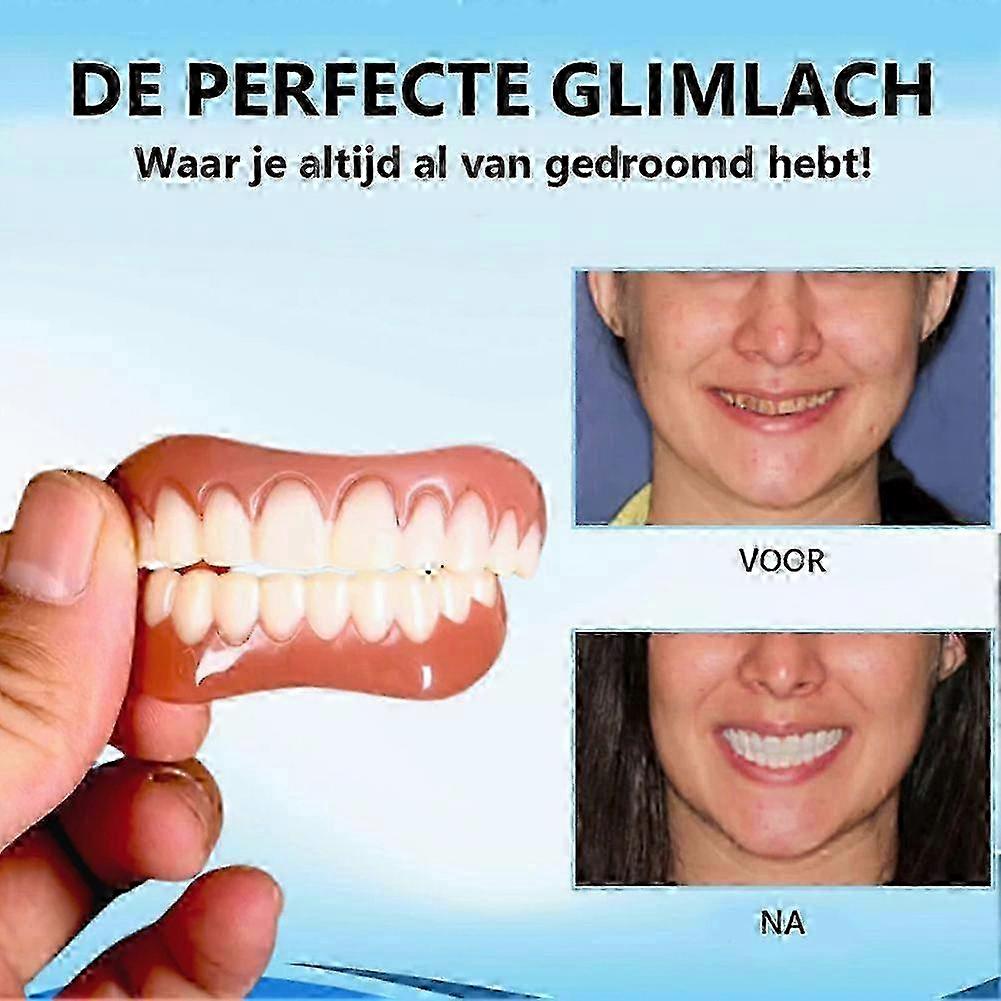 instantsmile Silicone Reline Denture Set, Advanced Denture Reliner Kit ...