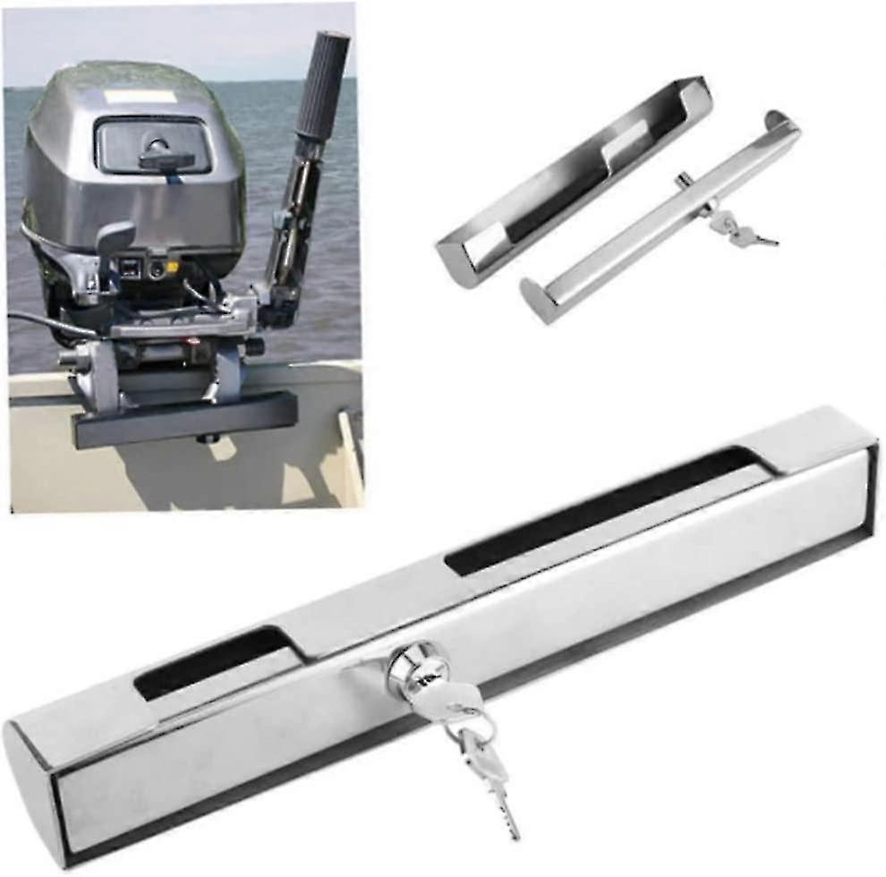 Stainless Steel Outboard Motor Lock Surface Polished Engine Lock Great ...