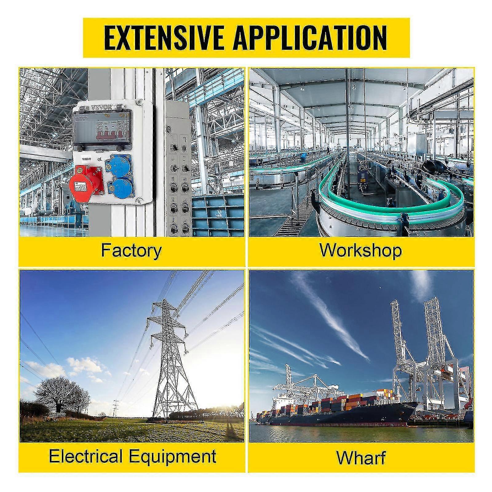 Wall Power Distributor, Abs Plastic, Distribution Board With 2 X Schuko ...