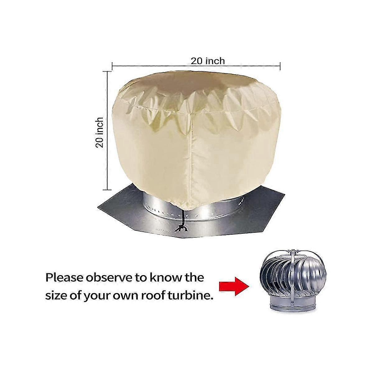 4 Pack Turbine Roof Vent Cover Turbine Ventilator Cover Turbine ...