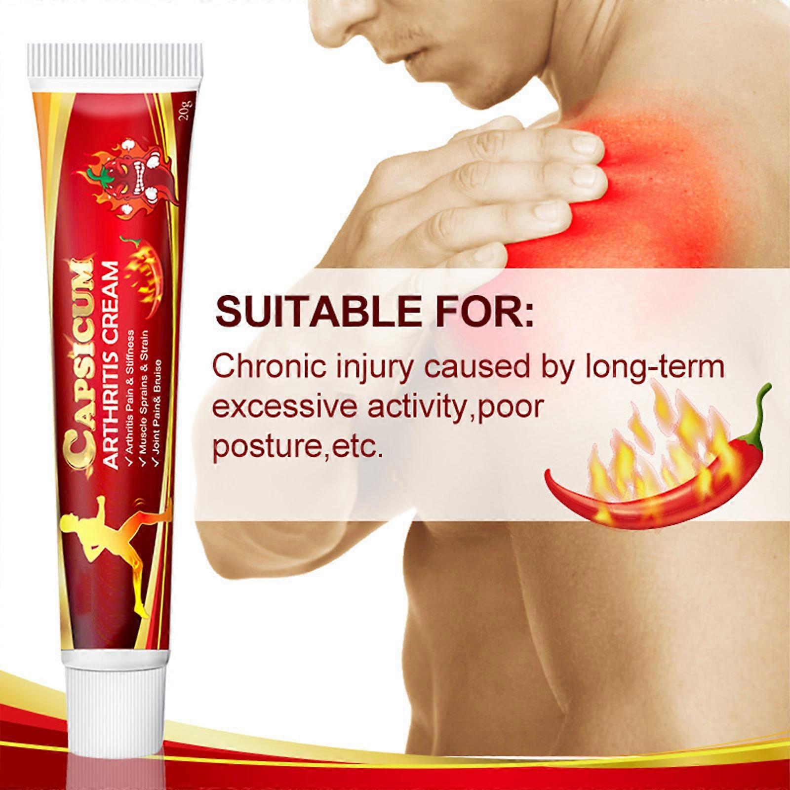 Analgesic Cream Chili Arthritis Ointment, Pain Relieving And Chili ...