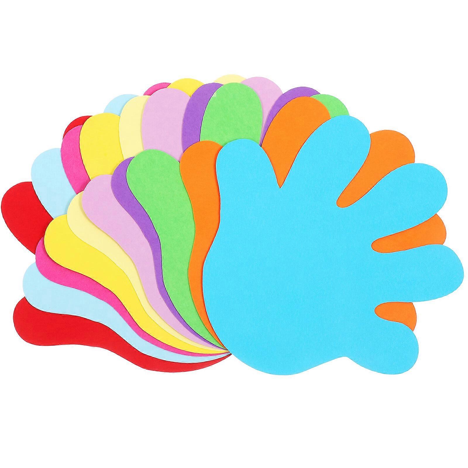 50pcs Cartoon Shaped Paper Cutouts DIY Paper Cutouts for School ...