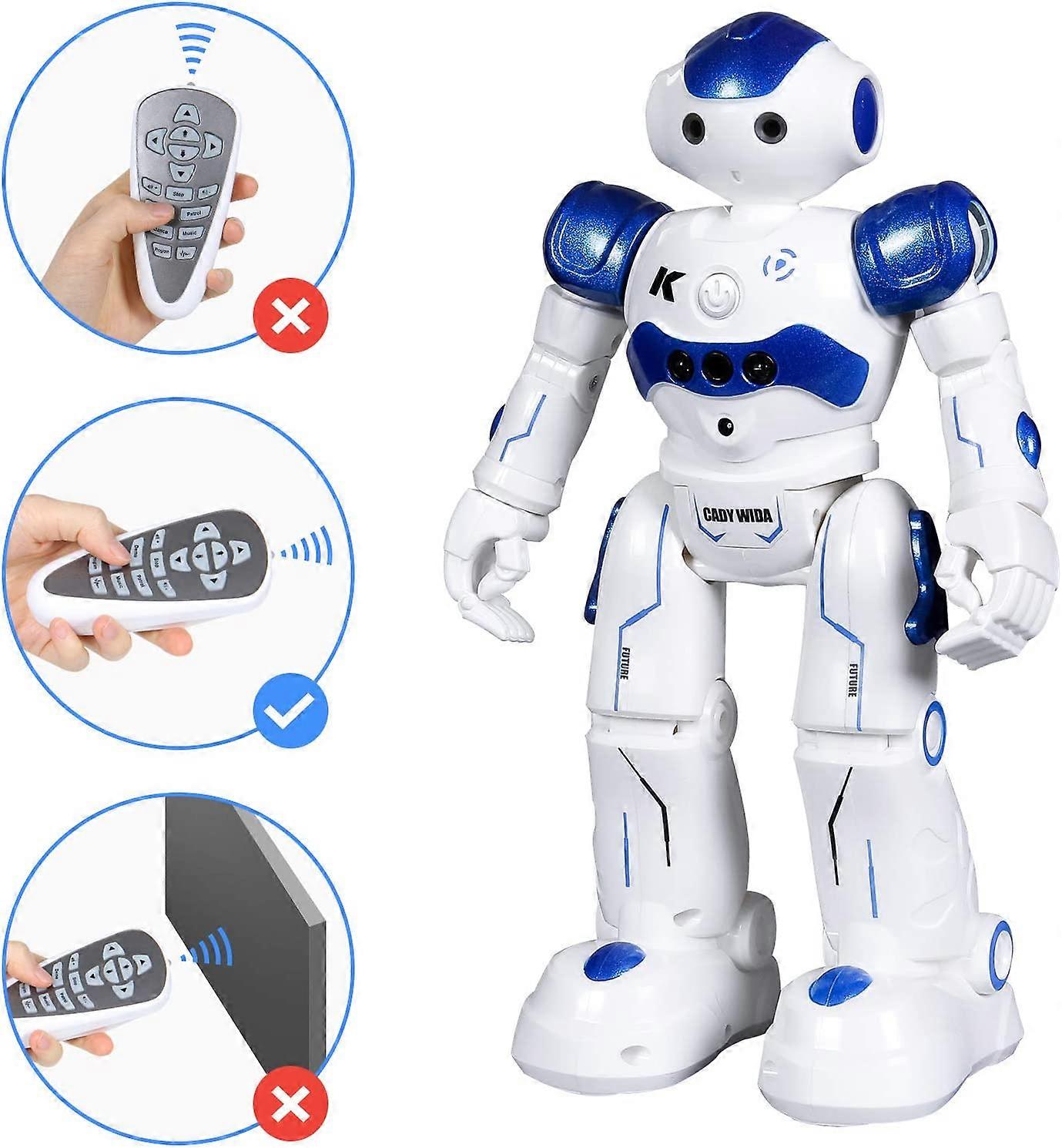 2023 - Remote Controlled Robot Toys for Children, Intelligent Programmable RC Robot with Gesture ...