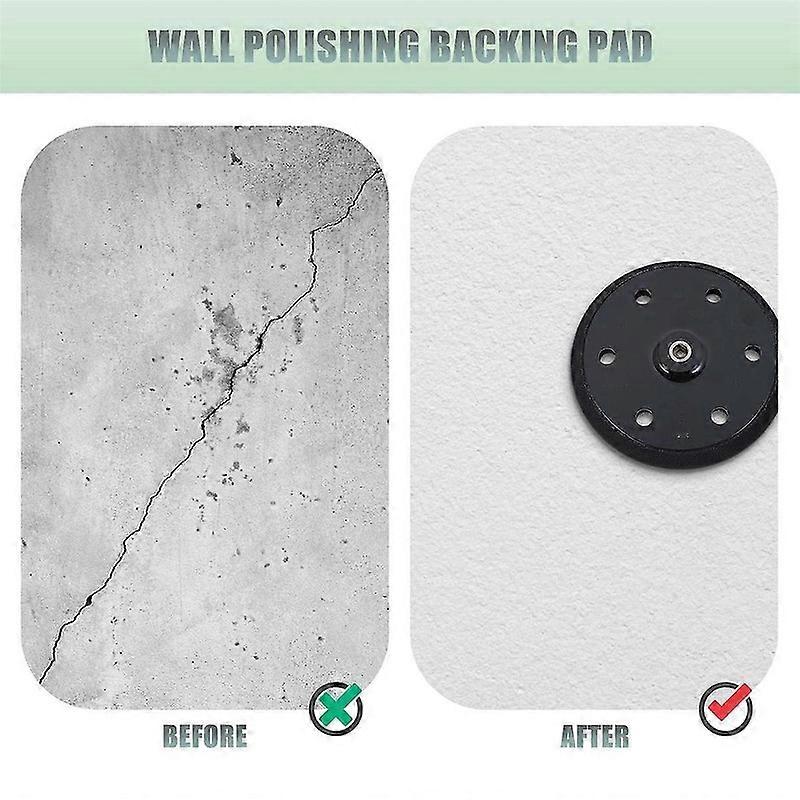 215 mm Self-Adhesive Sanding Disc Wall Polishing Backing Plate Hook ...