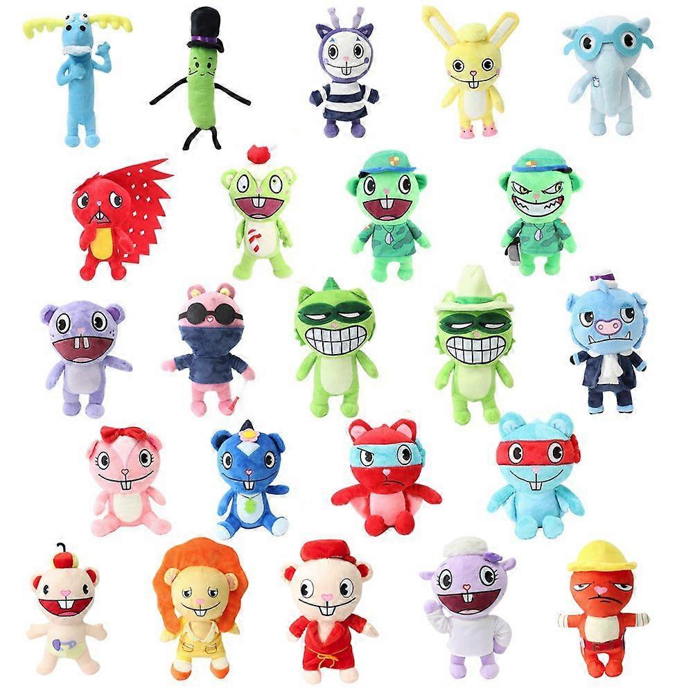 24 Style Happy Tree Friends Plush Toy Lumpy Petunia Nutty Splendid ...