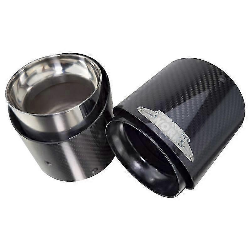 NEW Carbon Fiber Mini Exhaust Tip Muffler Tips Fit for 2022 2.0T JOHN ...