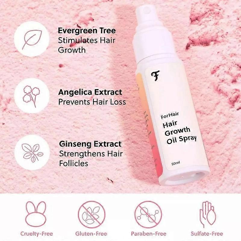 Advanced Hair Growth Oil Spray -Non-Greasy Hormone Free Formula ...