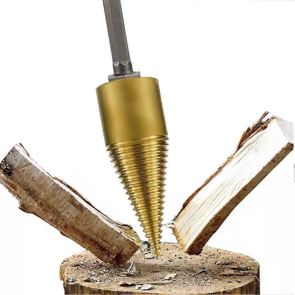 Wood Splitting Drill Bit, Wood Breaker With Round Square Hex Handle ...