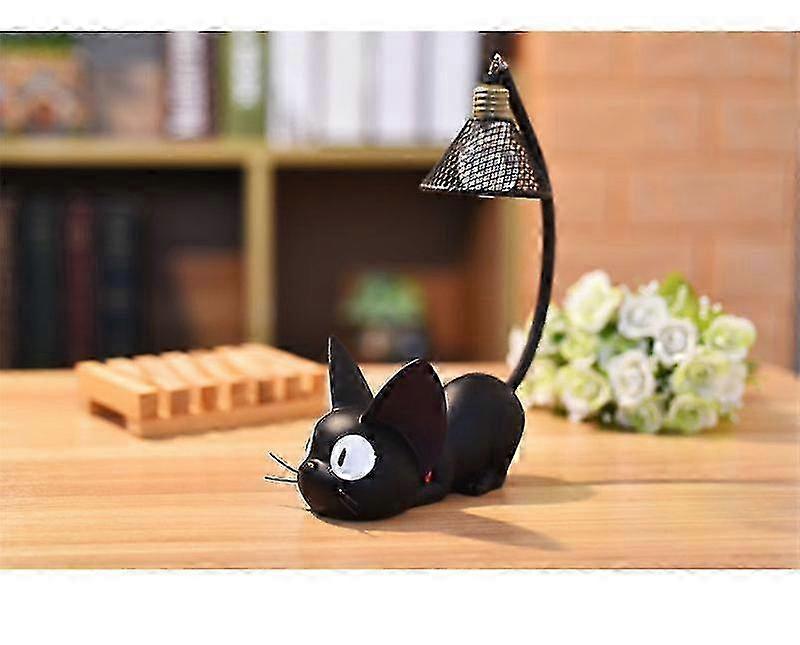 Kitten Night Light Led Resin Cat Animal Night Light Bedroom Decoration ...