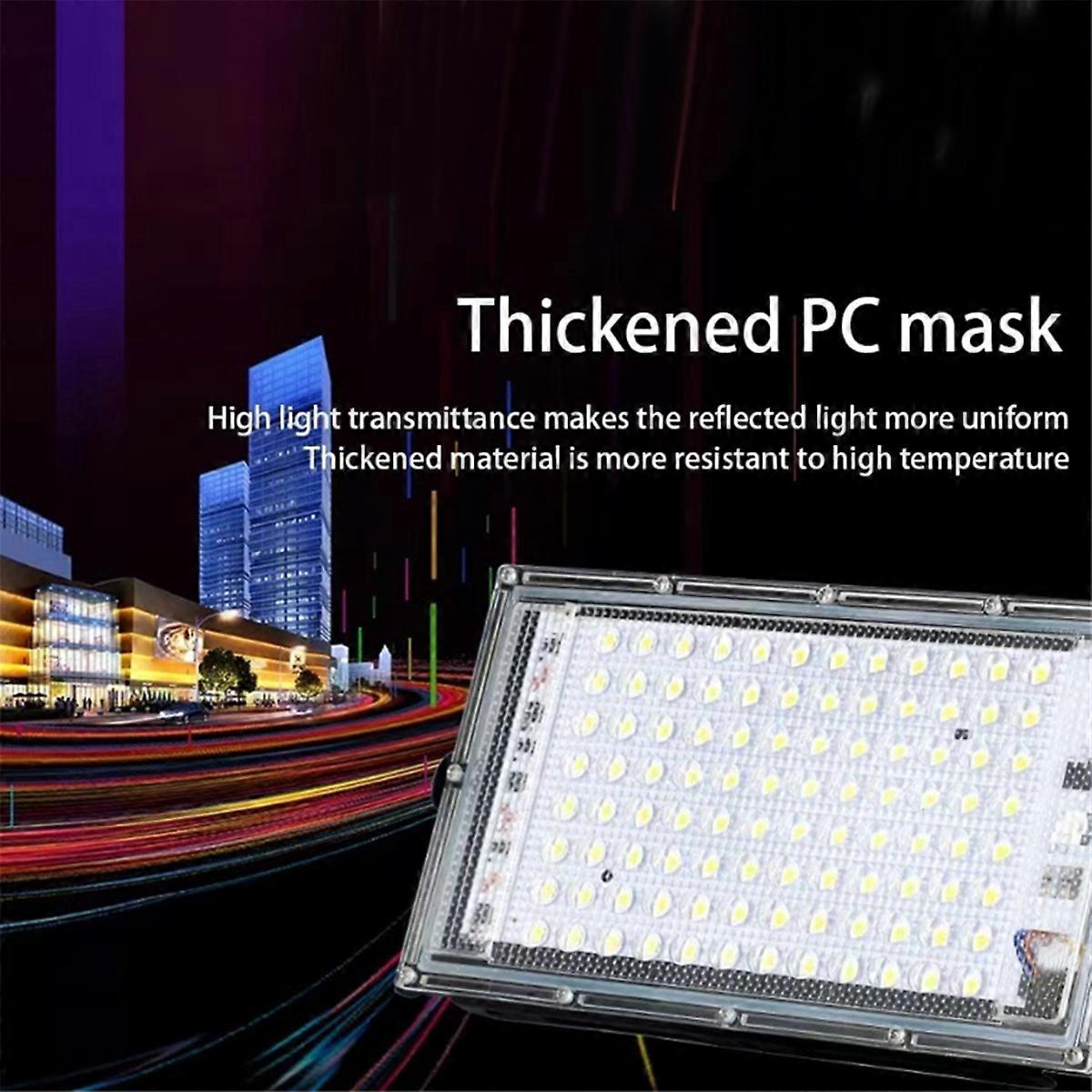 Cold White Light Led Flood Light AC220V Outdoor Spotlight IP65 ...