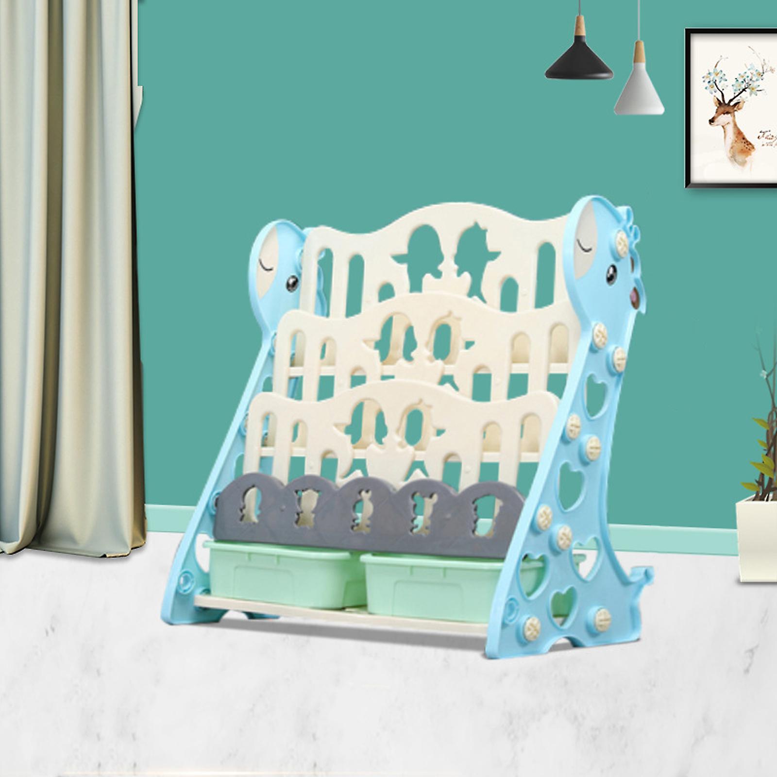 Creative Barnas bokhylle Bokhylle Barnas bokhylle Med Toy Storage Hylle ...