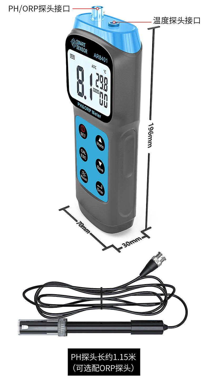 Ar8401 Two-in-one Ph Meter/orp Measuring Industrial Wastewater, Drinking Water Laboratory ...