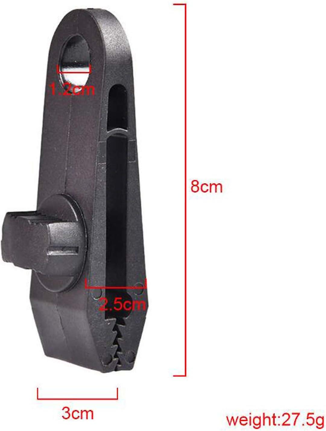 ROUND（6 Pack Camping Tent Clips Windproof Rope Tied For Garden Tarps ...