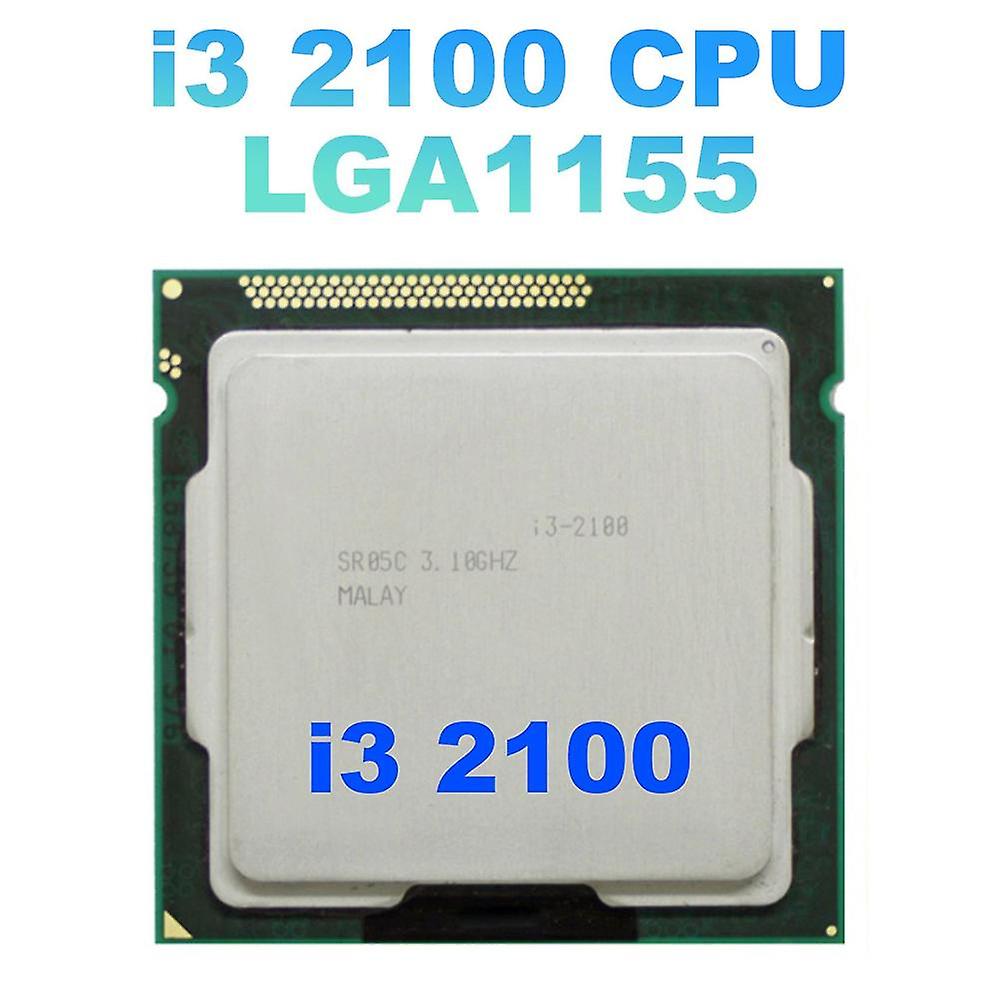 For Core I3 2100 Cpu Lga1155 Processor 3mb Dual Core Desktop Cpu For ...