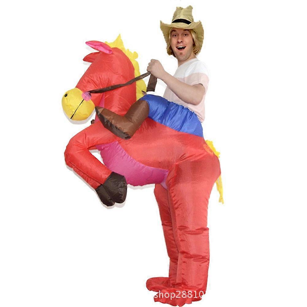 Inflatable Suit Riding Horse Blow Up Outfit Inflatable Costumes ...