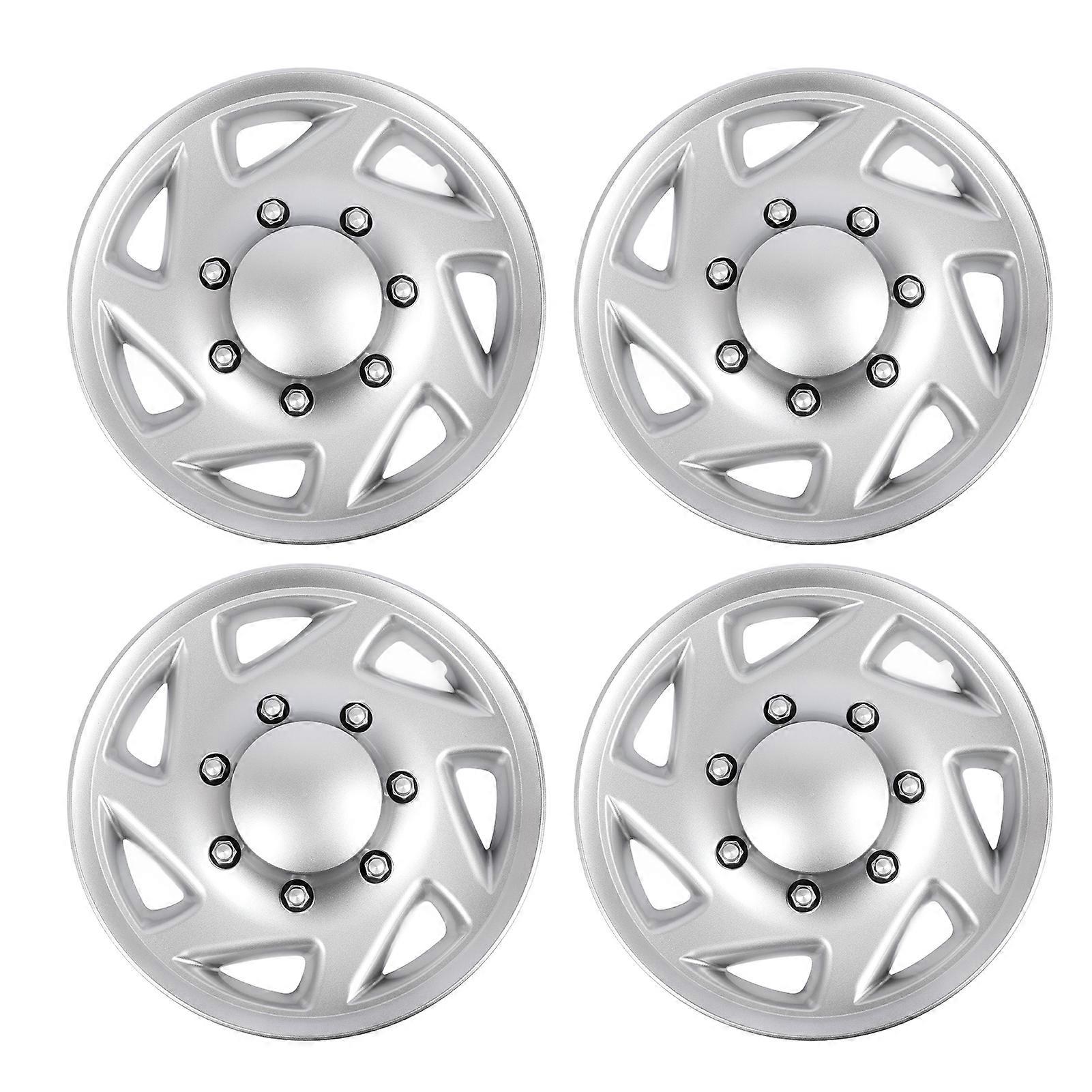 4pcs 16in Hubcaps F8UZ1130AA Scratch Impact Resistant Wheel Covers for ...