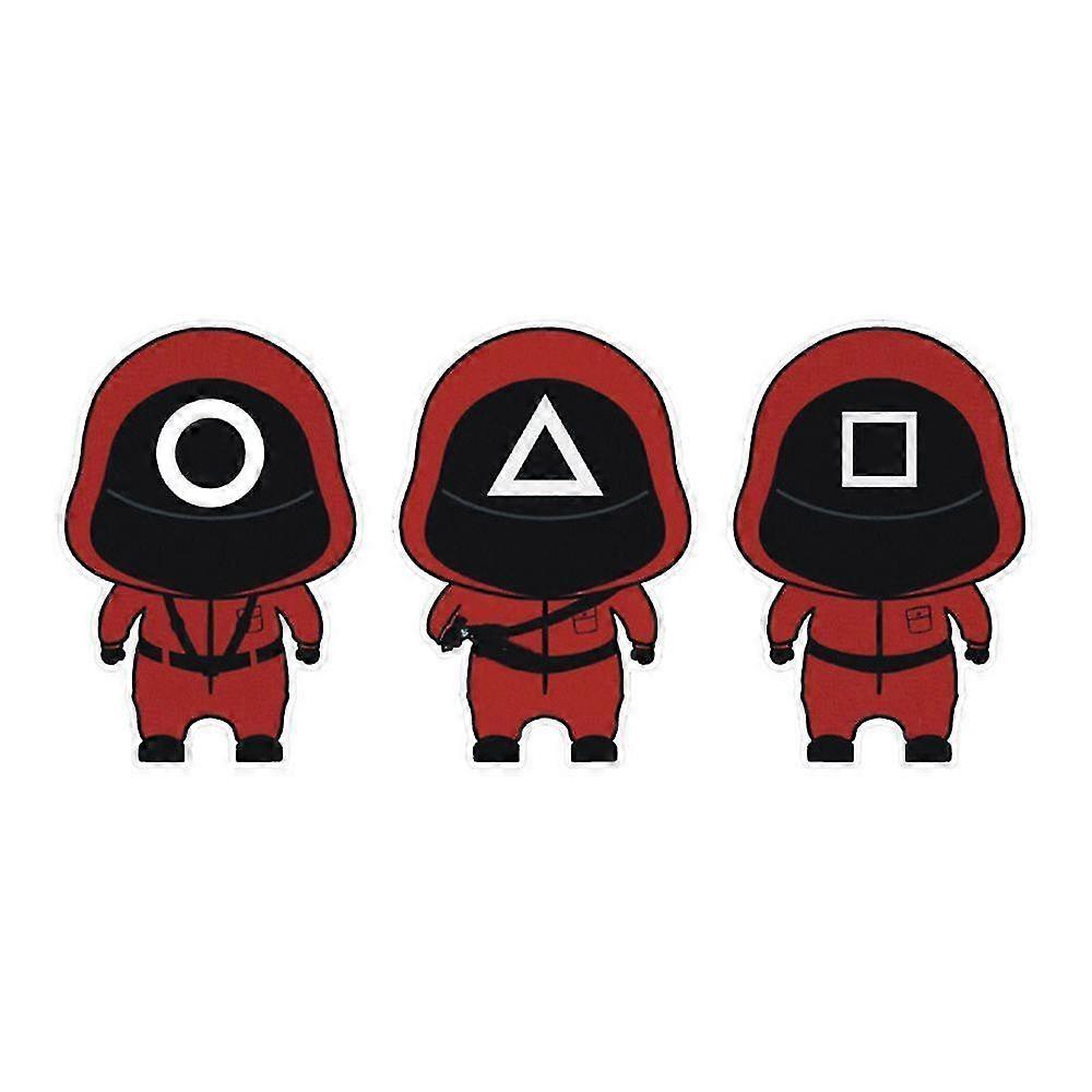 Car Accessories Car Stickers Vinyl Window Decals Squid Game Stickers ...
