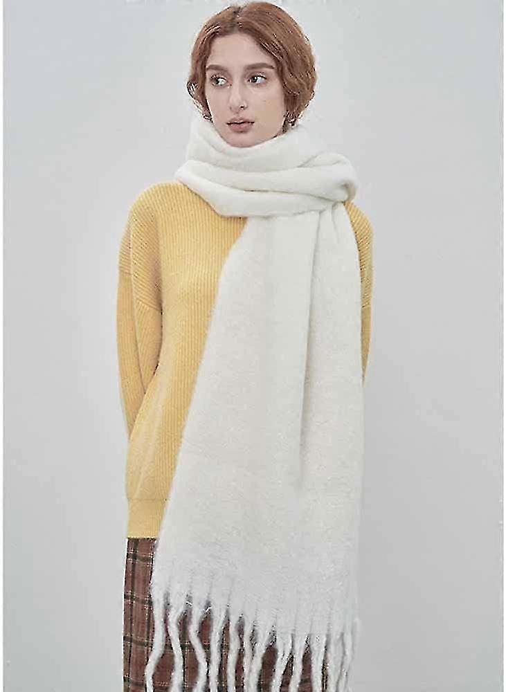 Large Chunky Scarf Colorful Cashmere Feel Oversized Scarves Blanket ...