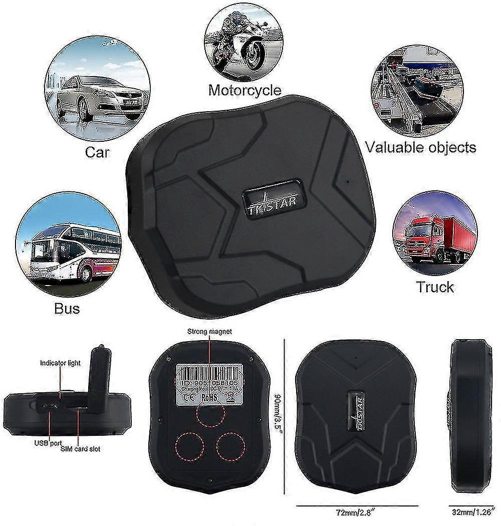 Gps Tracker Tk905 For Car - Trac System | Fruugo UK