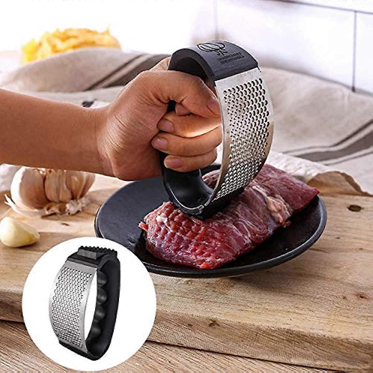 AOOPOO Garlic Press Rocker 304 Food Grade Stainless Steel Garlic ...