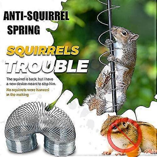 Automatic Anti-squirrel Spring Metal Rainbow Ring Is Easy To Install | Fruugo FI