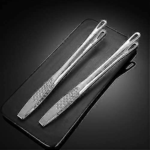 Stainless Steel Food Tongs Extra-long Tweezers Tongs,japanese Style ...