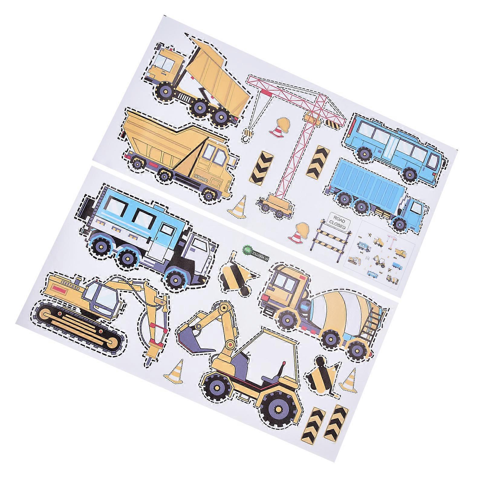 Decals PVC Material Self‑Adhesive Safe and Non‑toxic Engineering ...