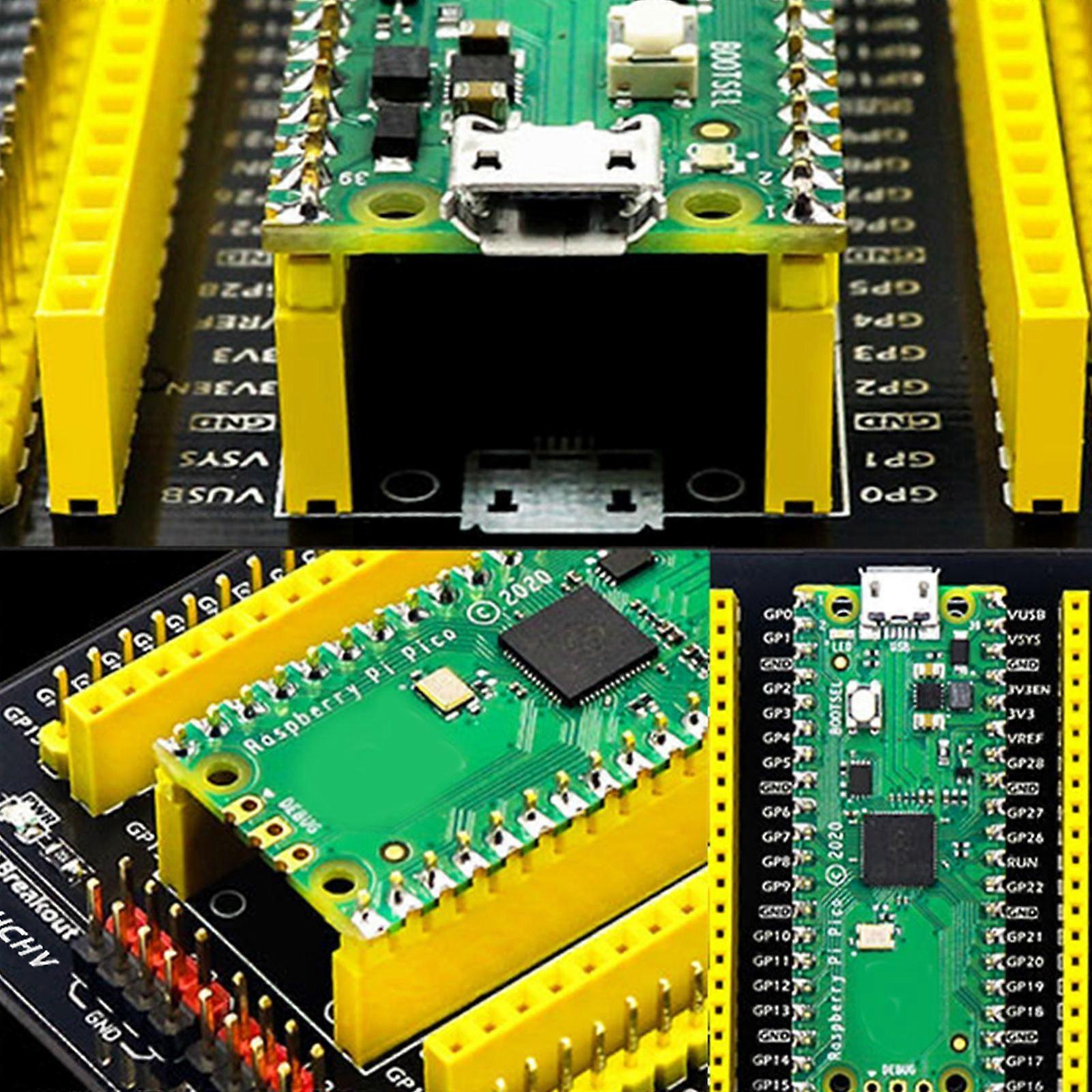 GPIO Expander for Raspberry Pi Pico Board,Onboard Male and Female Pin ...