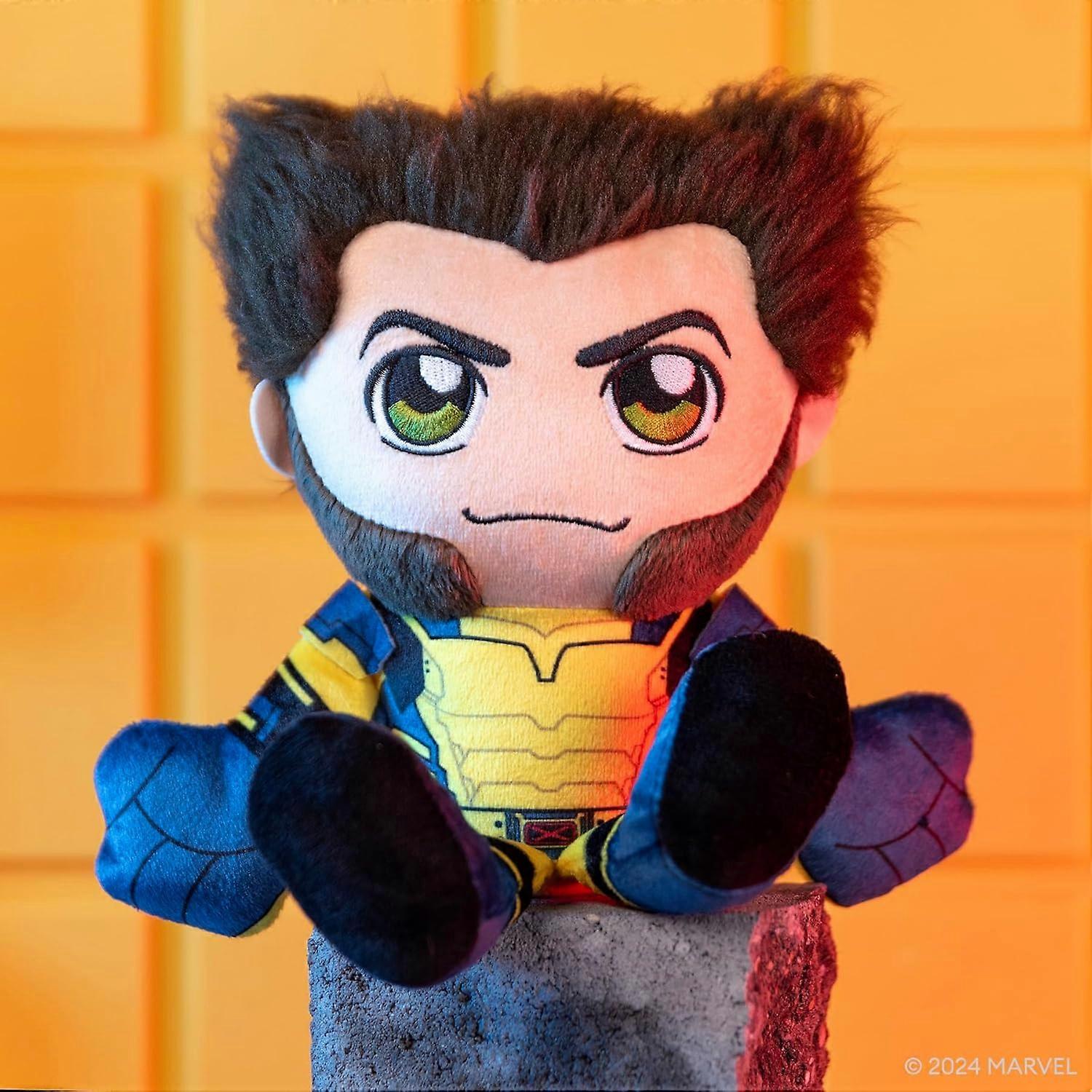 Marvel Deadpool 3 Wolverine 8'Kuricha Sitting Plush Toy - Soft Chibi ...