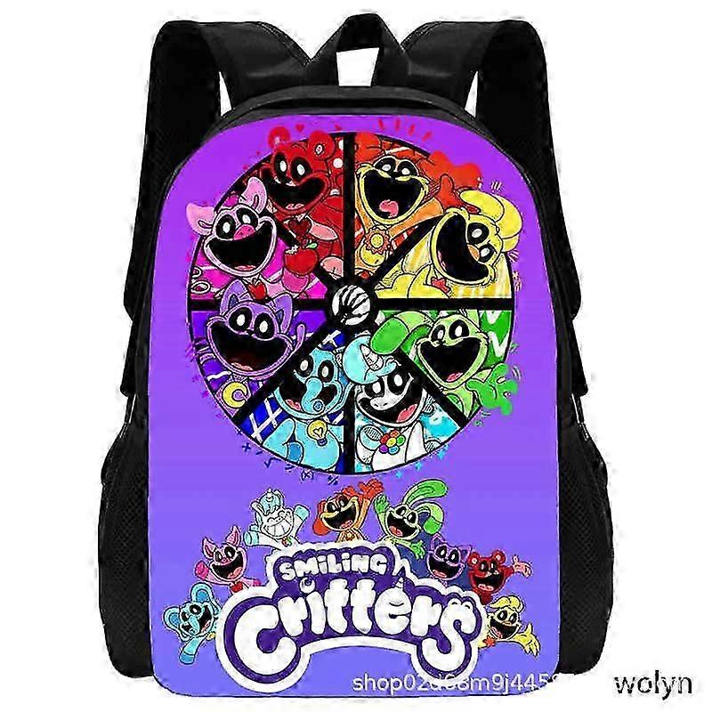 Poppy Playtime Chapter 3 Smiling Critters Backpack Full Print Kids ...