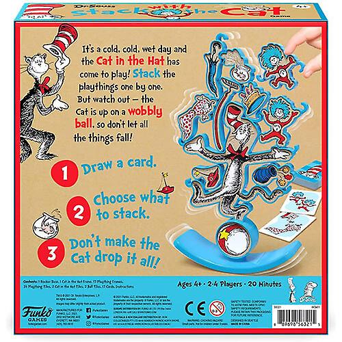 Dr. Seuss Up-Up-Up With A Fish Themed Board Game Classic Family Game ...