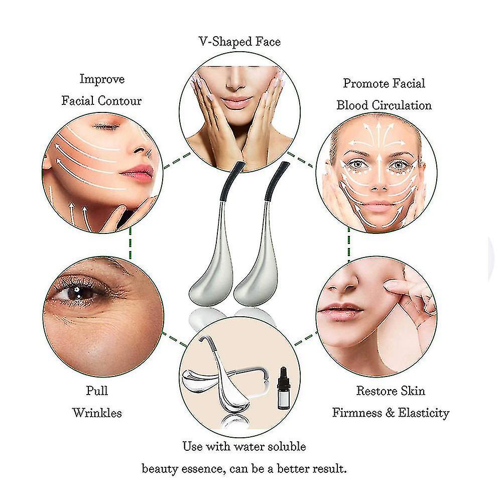 Face Skin Cryo Sticks Ice Cooling Roller Tool Cooling Massage Beauty ...